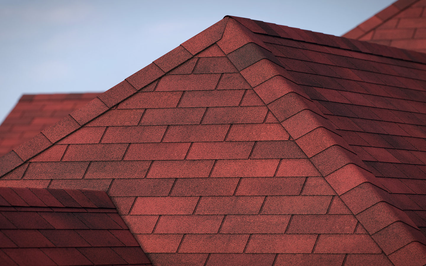 3-Tab Asphalt Roof Shingles for RailClone - Gamma 2.2